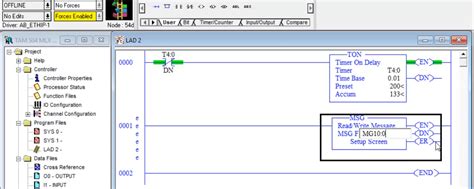 Message Msg Micrologix Writing Data Over Ethernet To A Slc 505 The Automation Blog