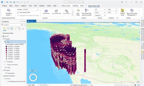 Visualization Display Themes For The Space Time Cube Layer—arcgis Pro