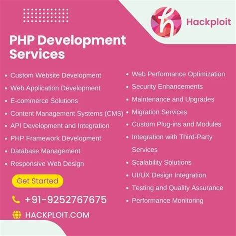 Php Development At Rs 20000week Php Web Development Php Website