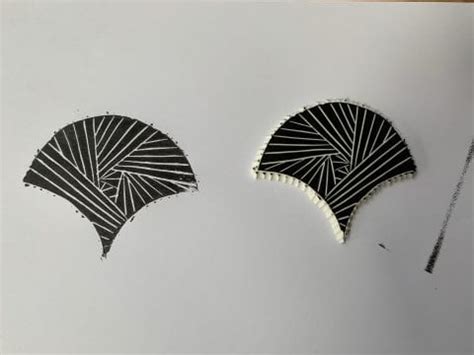 Learn How To Lino Print Onto Fabric Create A Geometric Print Tote Bag