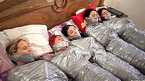Trapped In Mummy Mansion 5 Mummified Girls Struggle All Wrapped Up And Gagged Wmv Selfgags