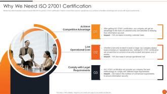 ISO 27001 Certification Process Powerpoint Presentation Slides Presentation Graphics