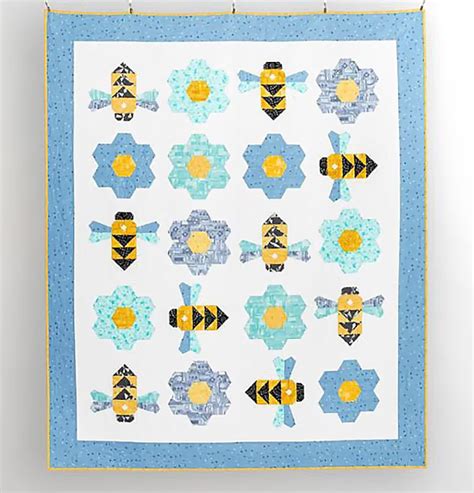 Busy Bees Make This Garden Quilt So Much Fun Quilting Digest