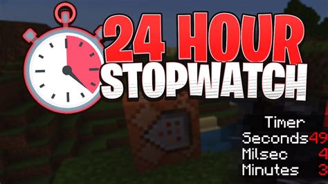 Minecraft Bedrock Timer Mod At Sandra Rosson Blog