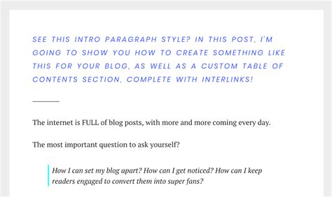 how to create a snazzy table of contents [easy css tutorial] do you