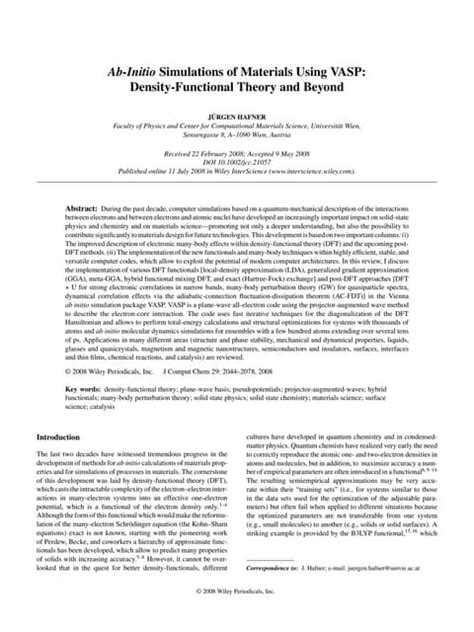 density functional theory dft overview pptx