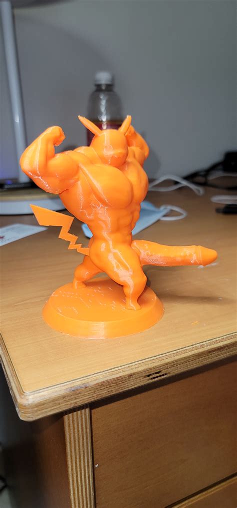 Swole Pikachu With Massive Cock By Rudeus Download Free Stl Model