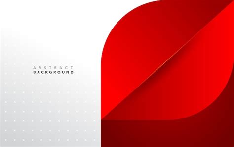 Premium Vector Red Modern Abstract Background Design