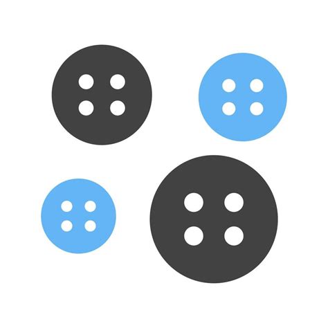 Buttons Glyph Blue And Black Icon 10899480 Vector Art At Vecteezy