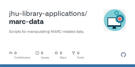 GitHub Jhu Library Applications Marc Data Scripts For Manipulating MARC Related Data
