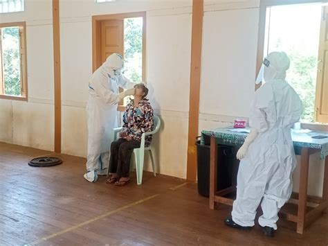 ပင်လည်ဘူး၌ Facility Quarantine ကန့်သတ် စောင့်ကြည့်ထားရှိသူများအား Swab နမူနာများ ရယူစစ်ဆေး