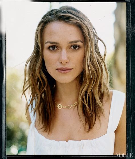 Keira Knightley Throughout The Years In Vogue Vogue