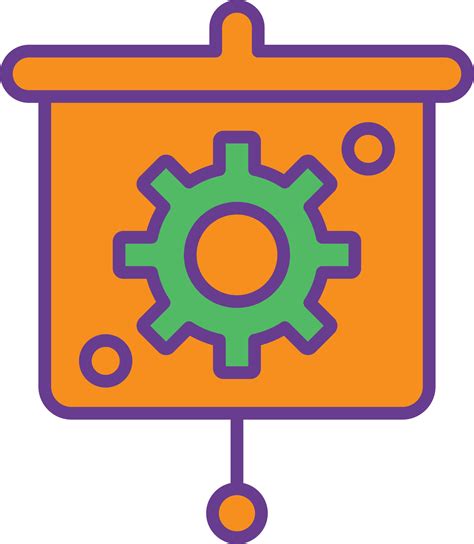 setting presentation line filled two color 9810356 vector art at vecteezy