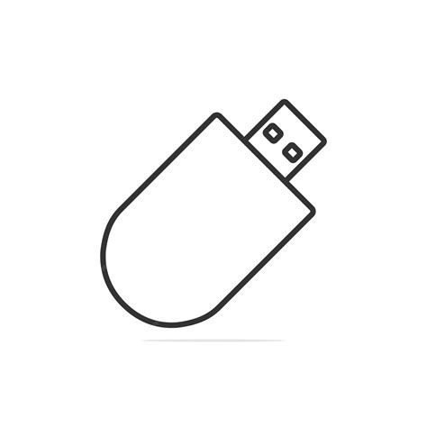 Premium Vector Usb Flash Drive Technology Data Storage Device Vector Illustration