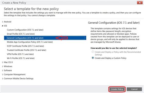 Deploy A General Configuration Policy To Ios Devices With Microsoft Intune Msendpointmgr