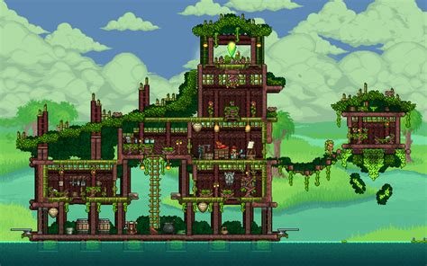 Jungle Floating Palace Modded Rterraria