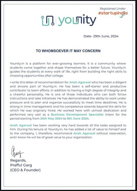 Ansh Agarwal On Linkedin What Is That Thing Which Every Intern Wants