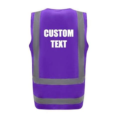 Pp—custom Text Safety Vests Australia