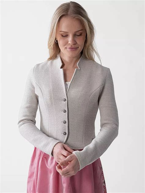 Stapf Trachtenstrickjacke Balea Creme