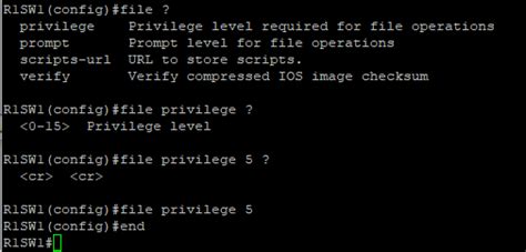 Solved Privilege 5 Access Show Running Config Not Working Cisco Community