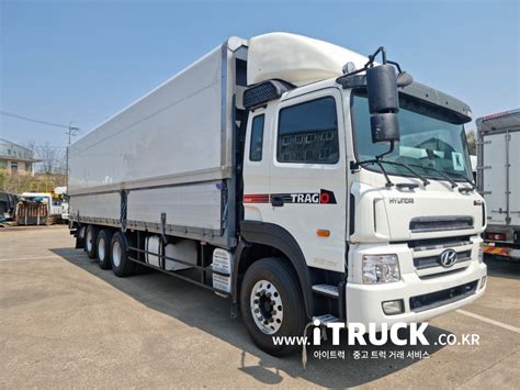 현대 트라고 윙바디 14톤 중고트럭 아이트럭