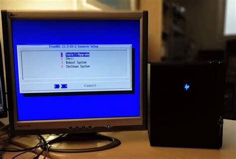 freenas on hp microserver ifconfig it