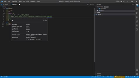 Wrong Code Colour · Issue 165030 · Microsoftvscode · Github