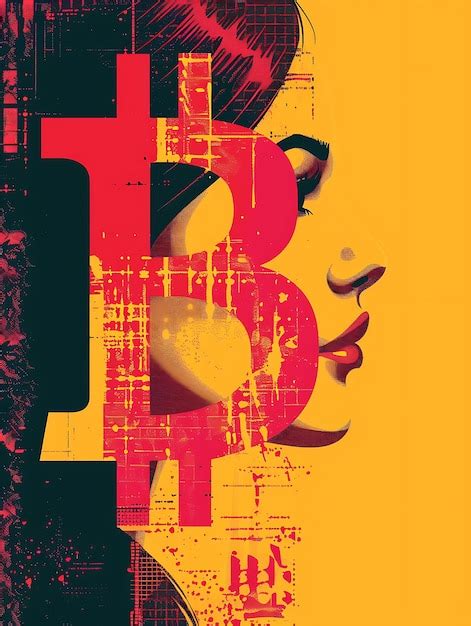 Premium Photo Bitcoin Symbol Portrayed As A Sensual Illustration With A T Illustration