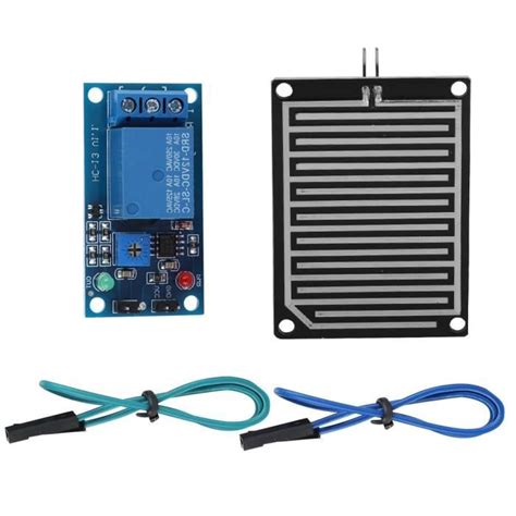Equipé d un potentiomètre d un module capteur V d un module relais nickelé pour gouttes de