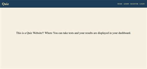 Github Sasank Quiz Website