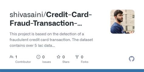 GitHub Shivasaini Credit Card Fraud Transaction Detection This Project Is Based On The