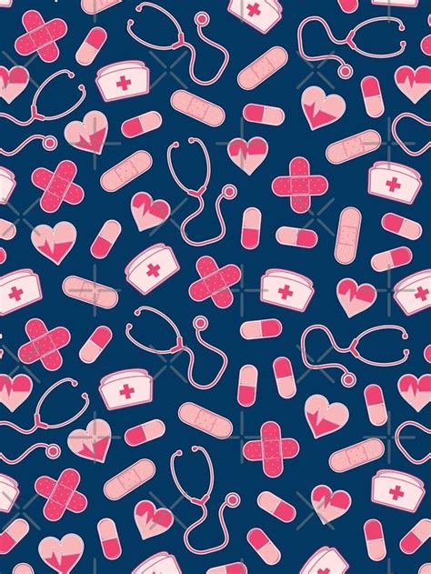 Nurse Pattern Iphone Case