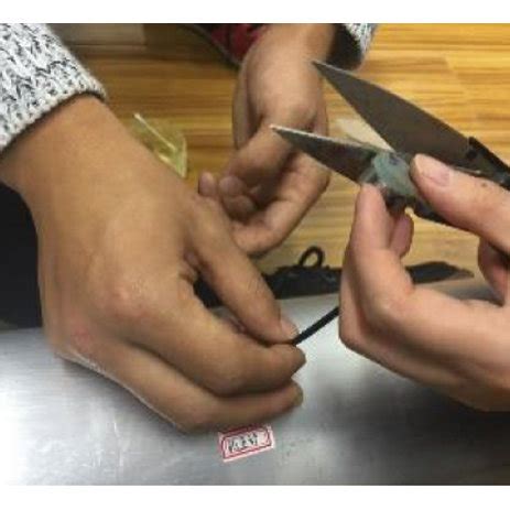 Images Showing The Sensor Installation Process Unit Mm A Opening Download Scientific