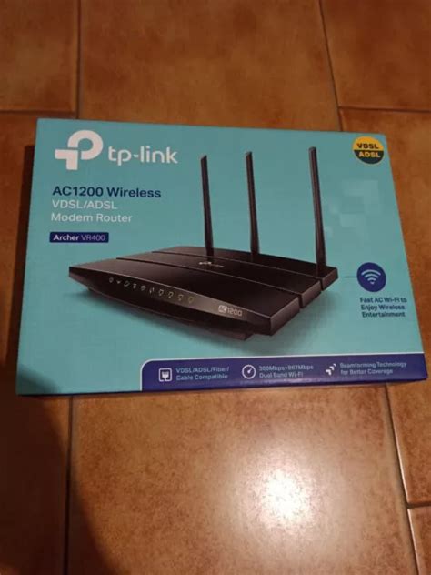 Tp Link Archer Vr Ac Wireless Dual Band Vdsl Adsl Modem Router