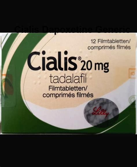 Buy Cialis With Dapoxetine Generic Cialis With Dapoxetine Discount