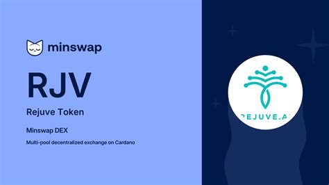 buy rjv rejuve token on minswap dex multi pool decentralized