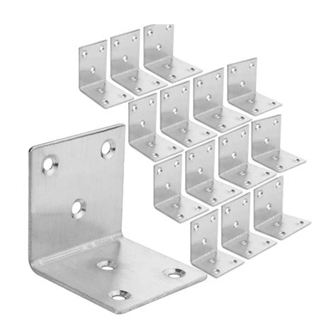 Stainless Steel Corner Brace L Shape Brackets Square 314252mm