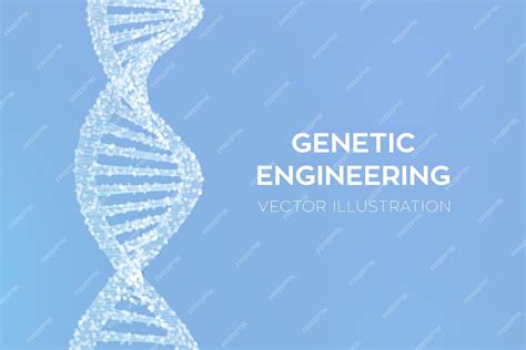Free Vector Dna 序列 Wireframe Dna 分子结构网格 Dna 代码可编辑模板 科学和技术概念 矢量插图