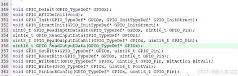 Stm32（三）gpio输出、led及蜂鸣器操作gpio口操作的库函数声明可以在哪个文件末尾找到 Csdn博客
