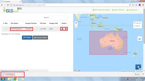 kml to geojson convert gis map info