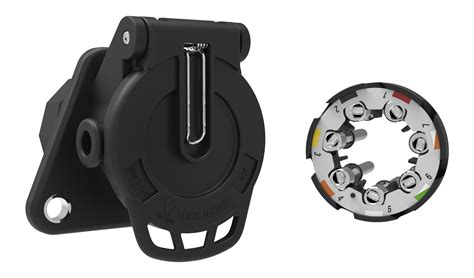 7 Pin 24v Abs Ebs Connectors According To Iso 7638 1