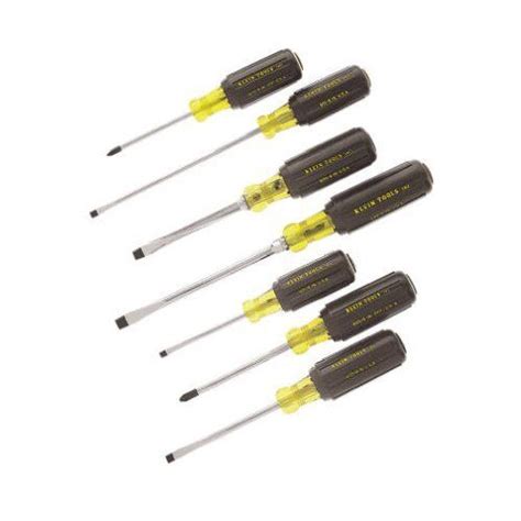 Klein Tools 85076 7 Piece Cushion Grip Screwdriver Set 92644850769 Ebay