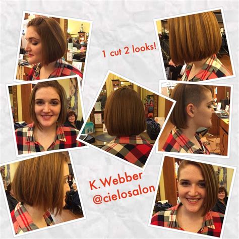 Undercut Ginger Bob Cut And Color Hair Cuts Hair