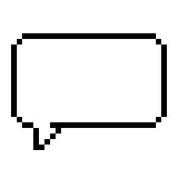 픽셀 말풍선 픽셀 연설 거품 Png 일러스트 및 Psd 이미지 무료 다운로드 Pngtree 2025 말풍선 배경 8비트