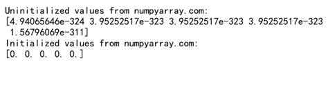 NumPy empty函数高效创建未初始化数组的利器 极客教程