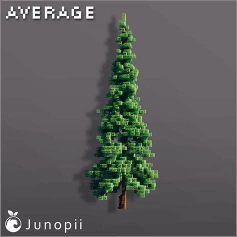 Minecraft Spruce Tree Designs Design Decorations Ideas Patreon
