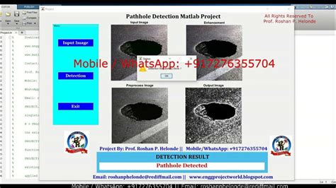 Pathhole Detection Using Image Processing With Source Code Potholes Detection Using Matlab