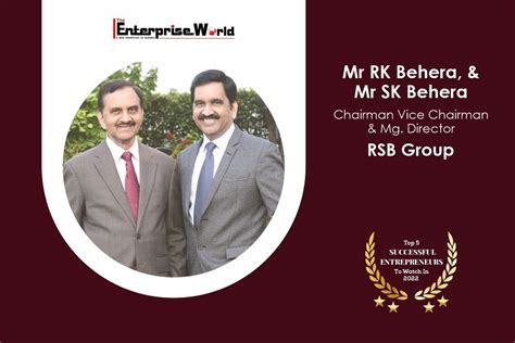 rsb group r k behera business leader the enterprise world