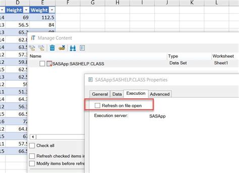 Updating Excel Workbooks Without Opening Them To Refresh With Sas Eg Sas Support Communities