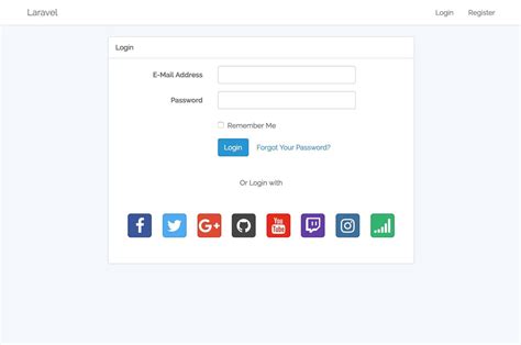 Laravel Auth Laravel Build With Integrated User Authentication Made With Laravel